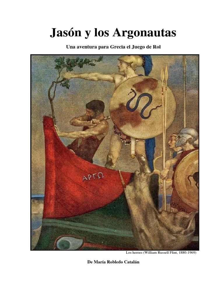 Aventura de Jasón y los Argonautas | PDF | Jason | Argonautas