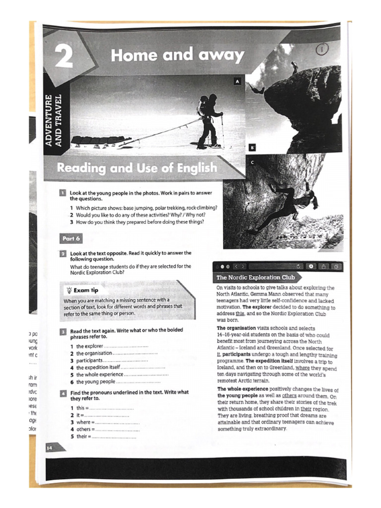 Ch2 Home and Away | PDF