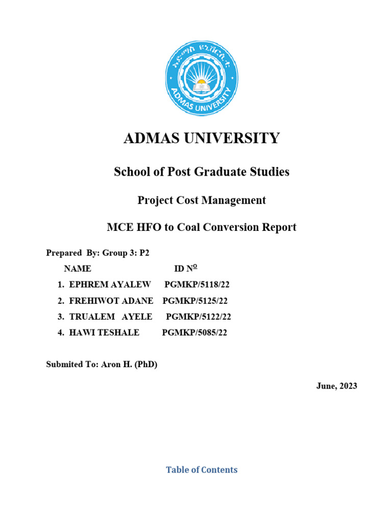 G3 Project Cost Managment Group Assiment | PDF | Business | Economies