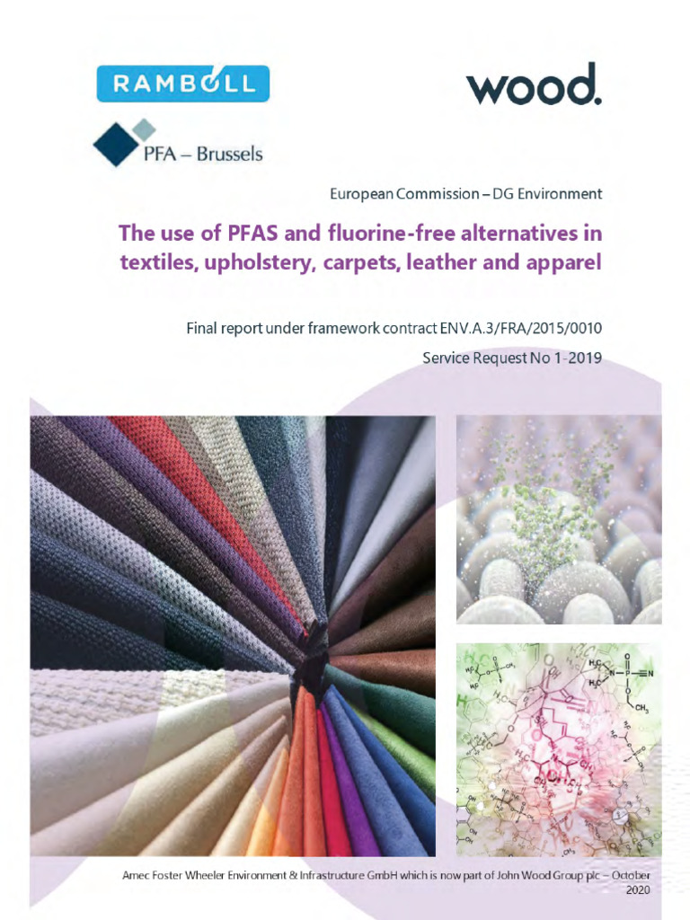Pfas in Textiles Final Report en | PDF | Environmental Remediation ...