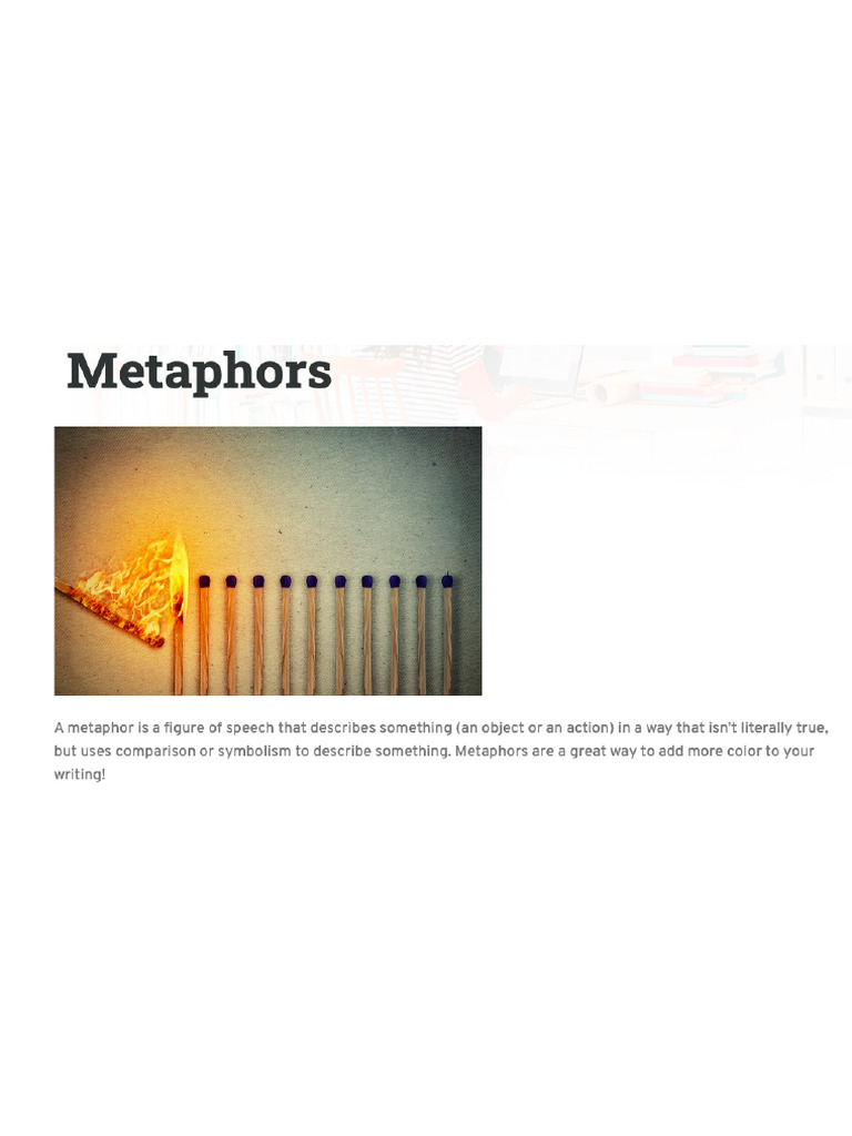 Metaphor | PDF