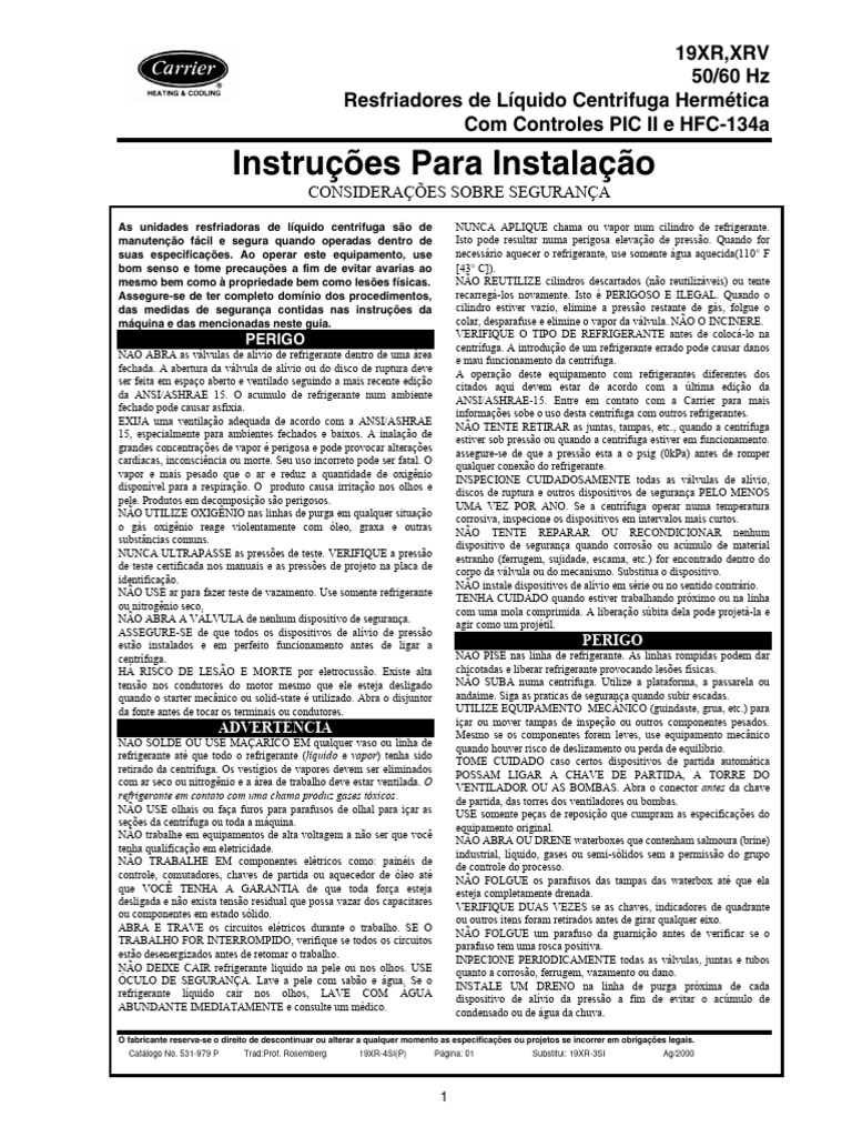 19XR-4SI (Port) | PDF | Válvula | Oxigênio