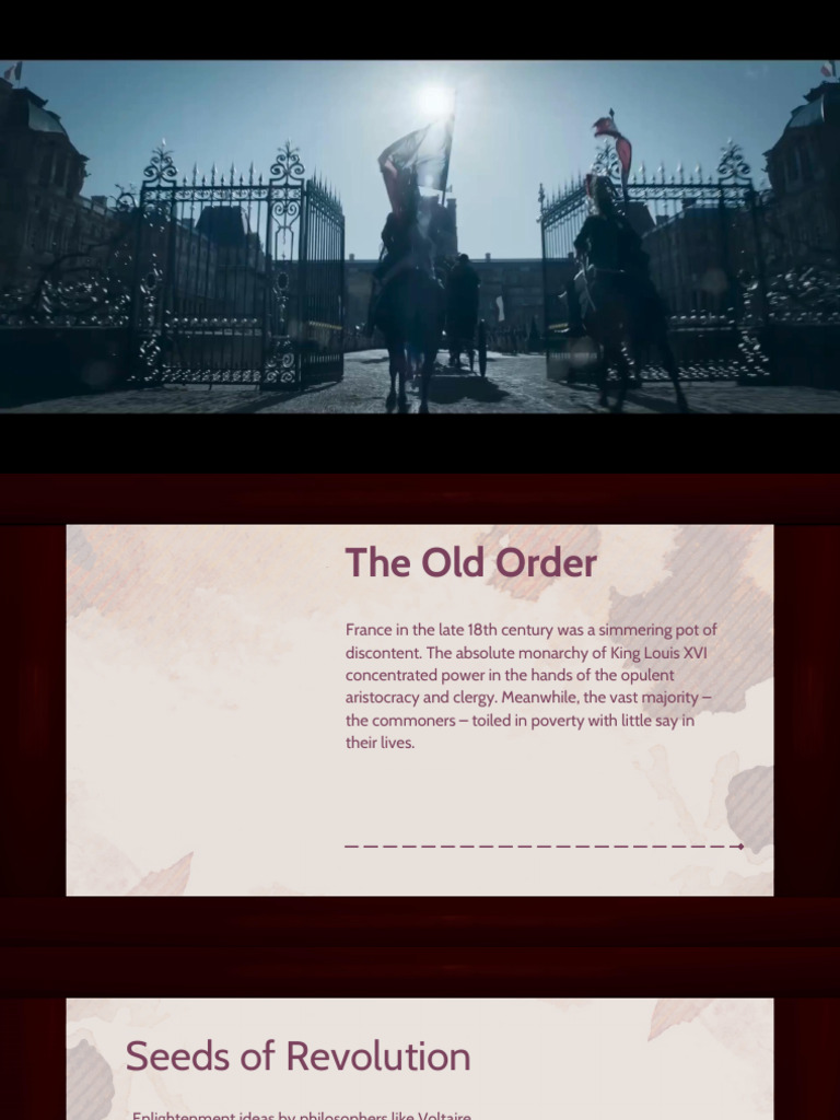 The French Revolution Unveiled | PDF | Reign Of Terror | French Revolution