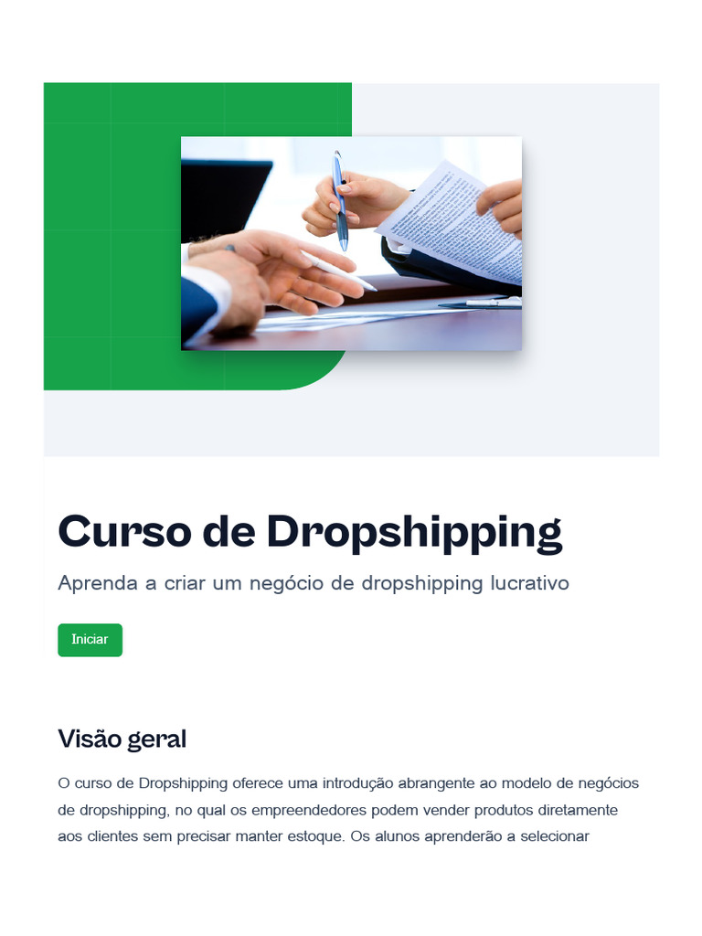 Guia Curso-De-Dropshipping | PDF | Marketing | Business