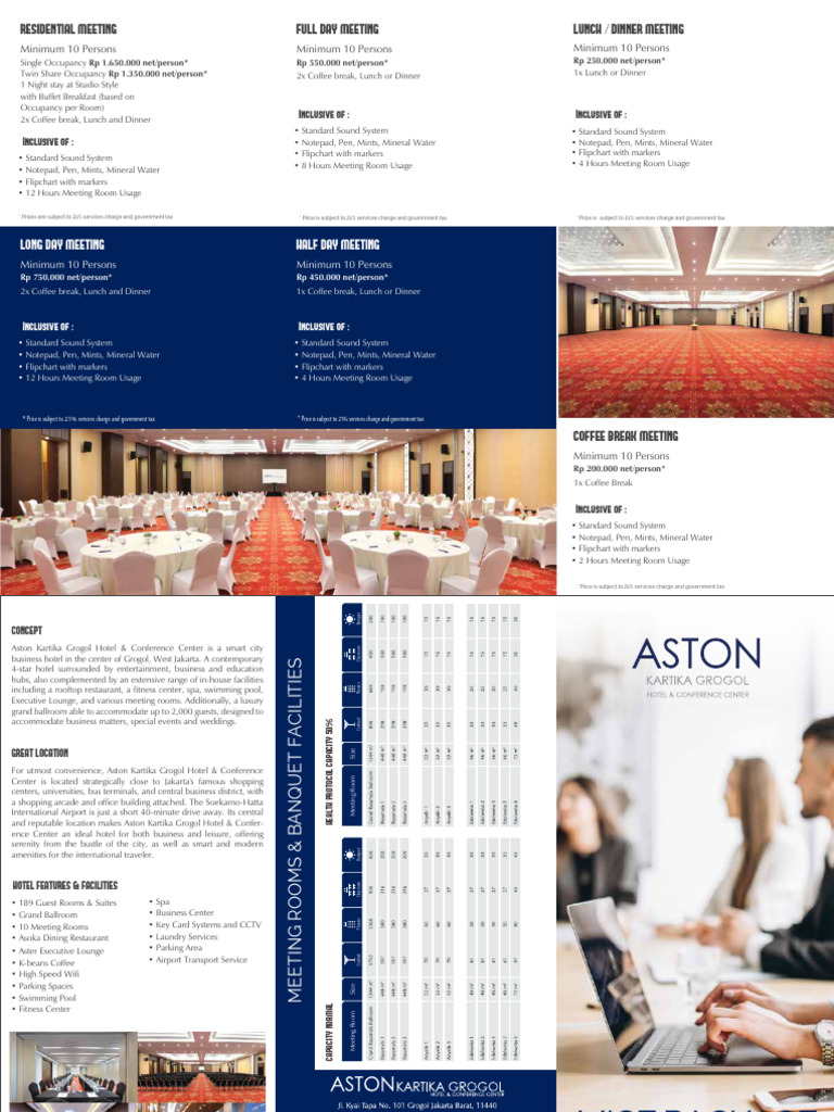 Mice Package 2022 - 1 | PDF | Hotel