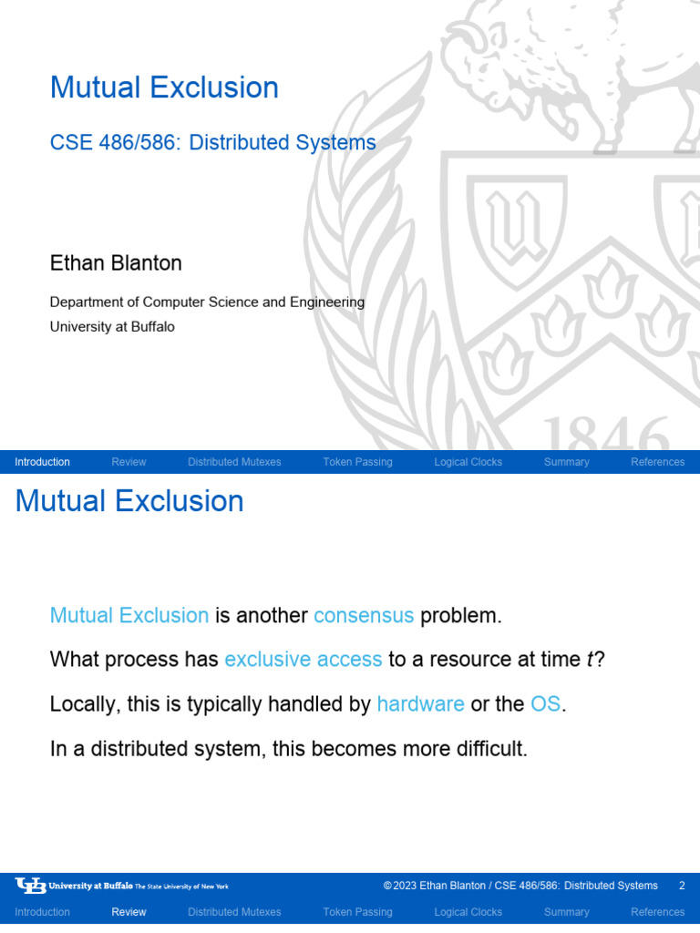 Mutex | Download Free PDF | Distributed Computing | Process (Computing)