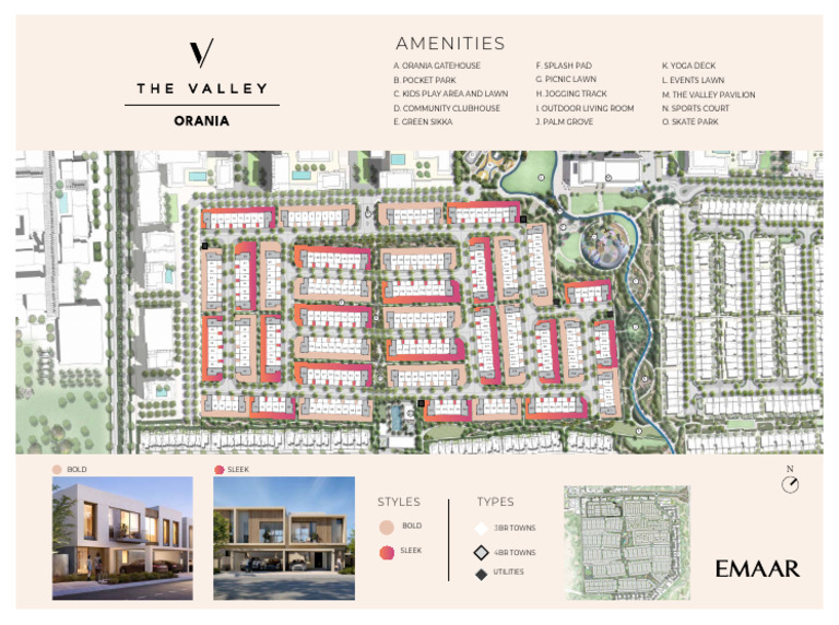 Orania The Valley Cluster Map | PDF