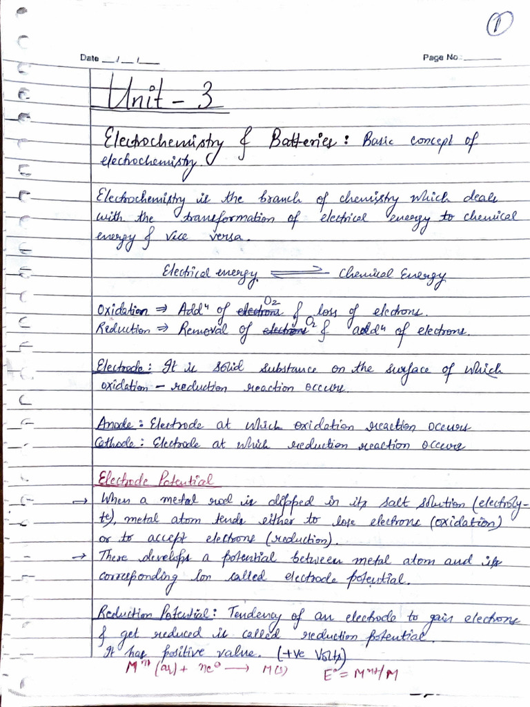 Unit 3 Notes | PDF | Plaster | Chemical Compounds