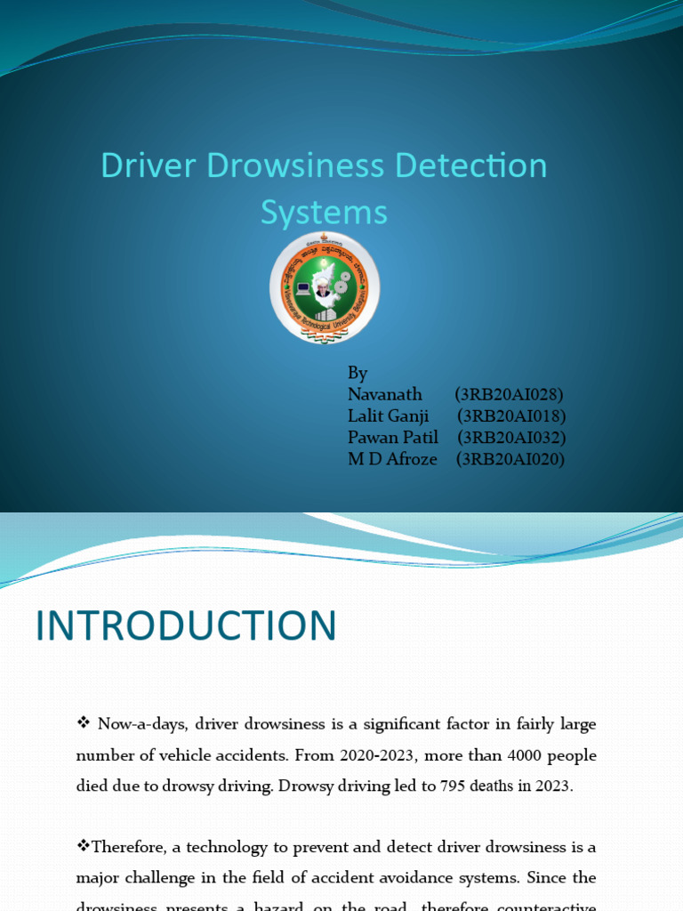 Driver Drowsiness Detection Systems | PDF | Traffic Collision