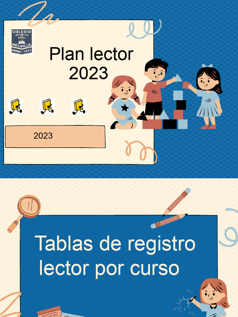 Plan Lector 2023 | PDF