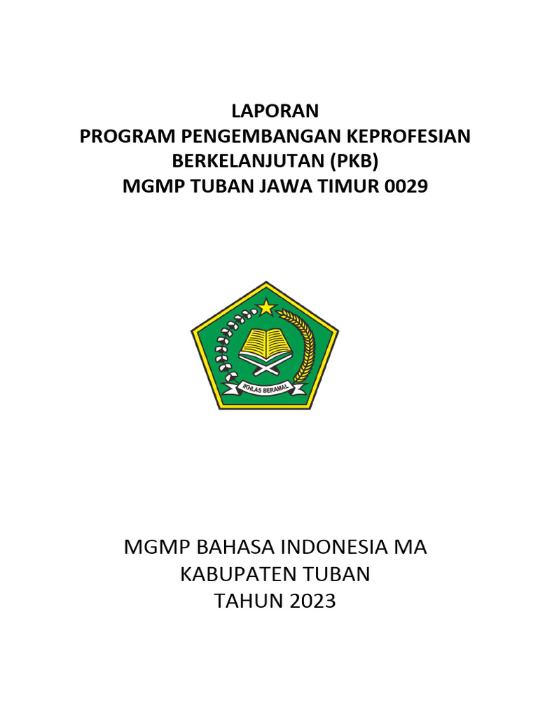 Laporan MGMP 0029 | PDF