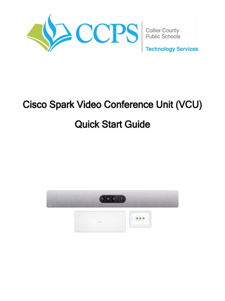 Cisco Spark VCU - SST Guide | PDF | Computer Keyboard | Computing