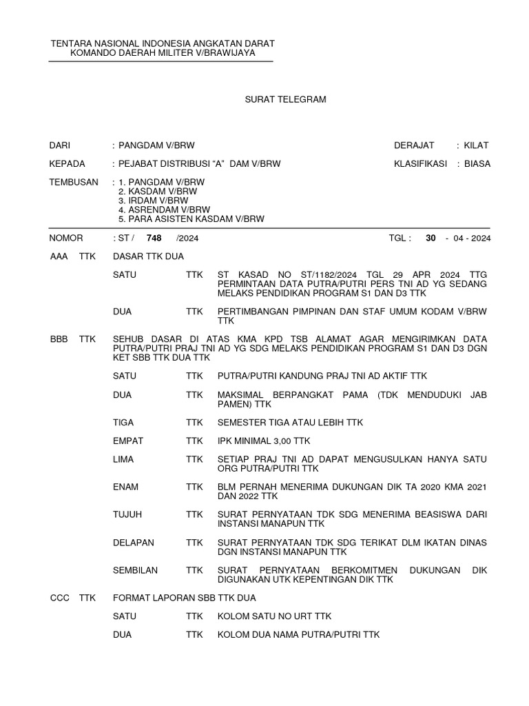 ST Pengiriman Data Bandik s1 Dan d3 | PDF | Komputer | Teknologi & Rekayasa