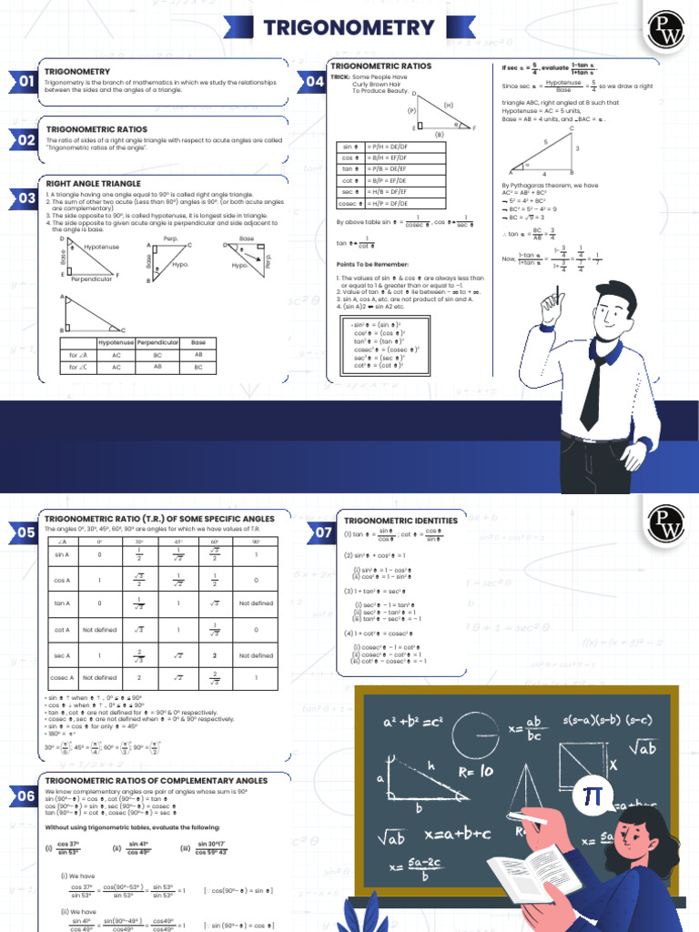 Understanding Trigonometry Basics | PDF | Trigonometric Functions ...