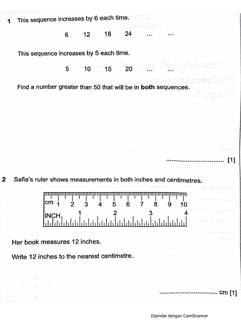 CPC Stage 6 Paper 2 | PDF