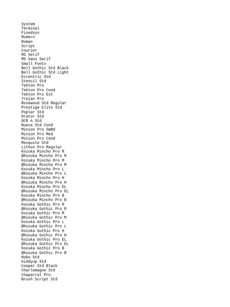 All Font CustomTkinter | Download Free PDF | Arial | Times New Roman