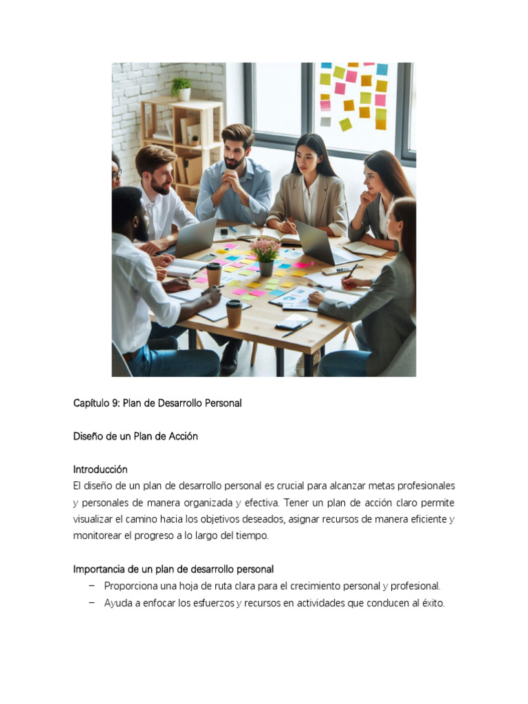 Unidad 9. Plan de Desarrollo Personal | PDF | Planificación | El ...