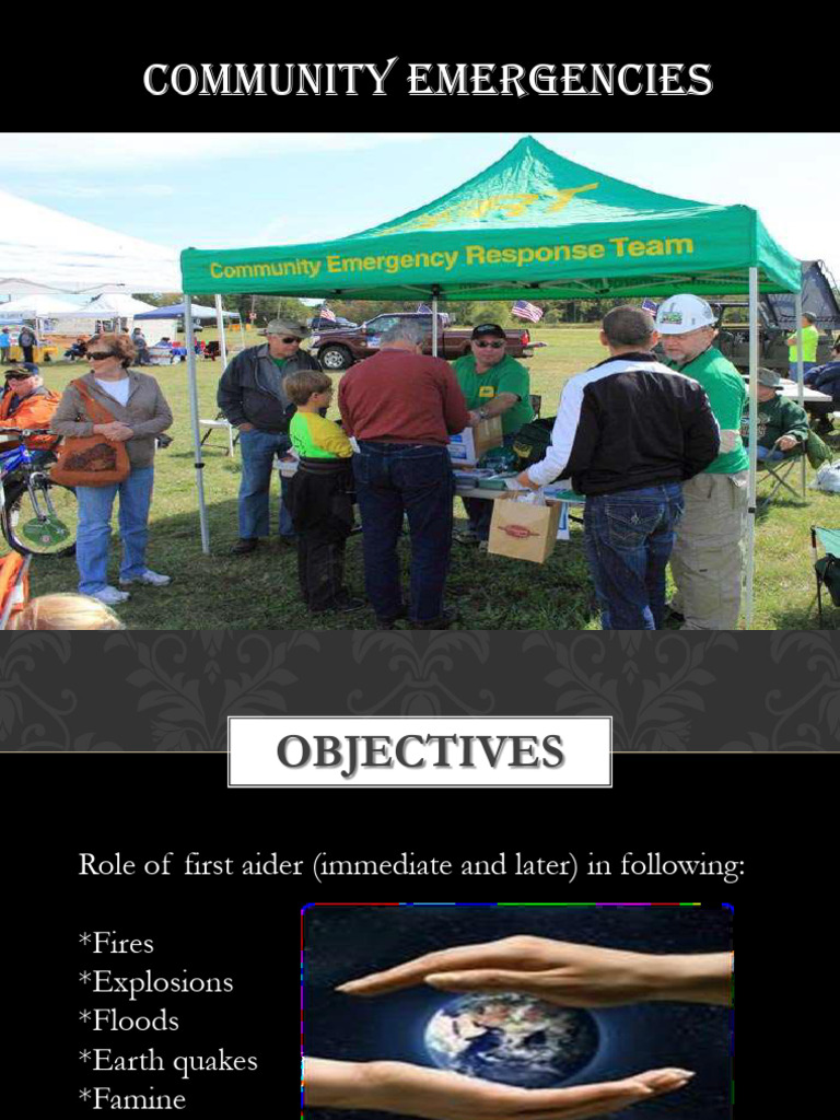 First-Aid-in-Community-Emergencies | PDF | Emergency | First Aid