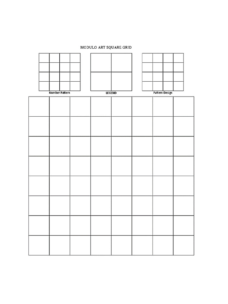 Modulo Arts Square Grid | PDF