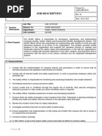 QHSE Manager Job Description | PDF | Quality Assurance | Occupational ...