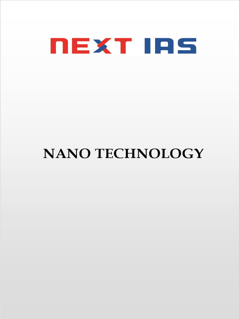 Nano Tech | PDF | Quantum Computing | Nanotechnology