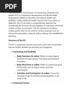 ICF Check List | PDF