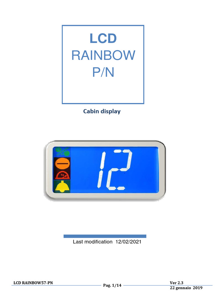 Manuale RAINBOW PN V2.3 EN | PDF | Parameter (Computer Programming) | Computer Engineering
