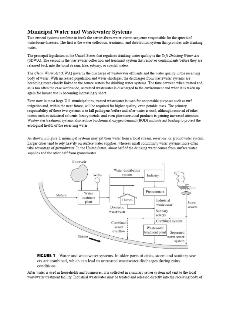 Wastewater Collection and Conveyance | PDF | Drinking Water | Combined ...