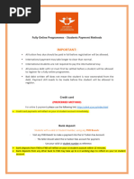 UJ Student Fees Overview 2024 | PDF | Banks | Payments