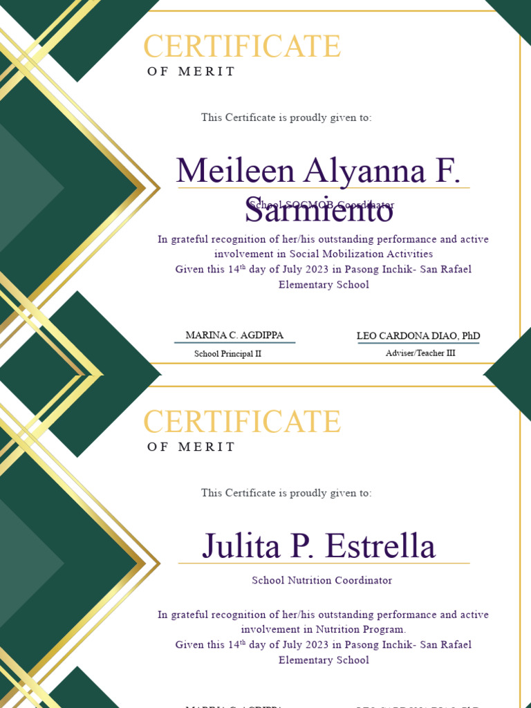 Certificate Template | PDF