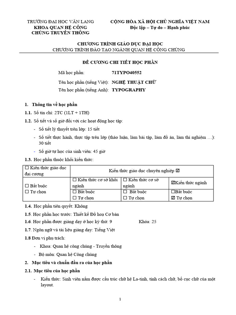 K25 - TH - Nghệ Thuật Chữ | PDF