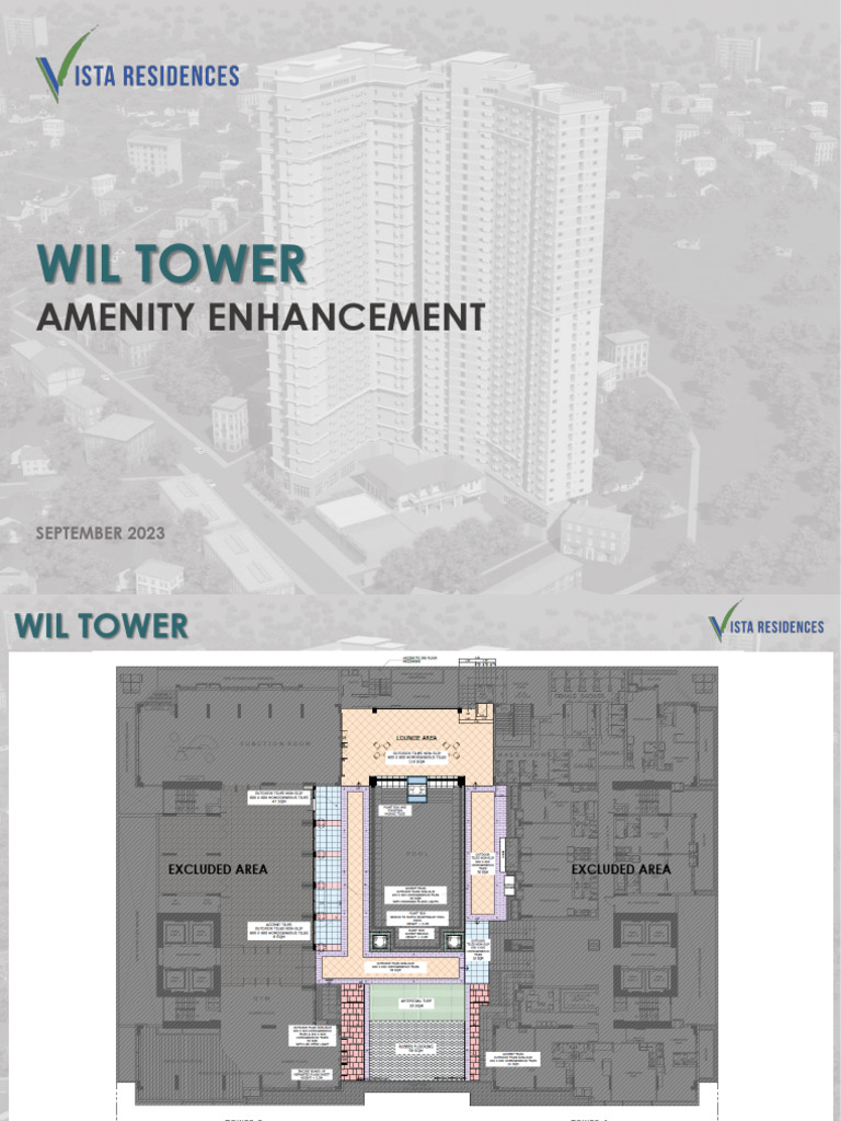 ANNEX B- WIL TOWER Amenity Renovation | PDF | Tile | Wall
