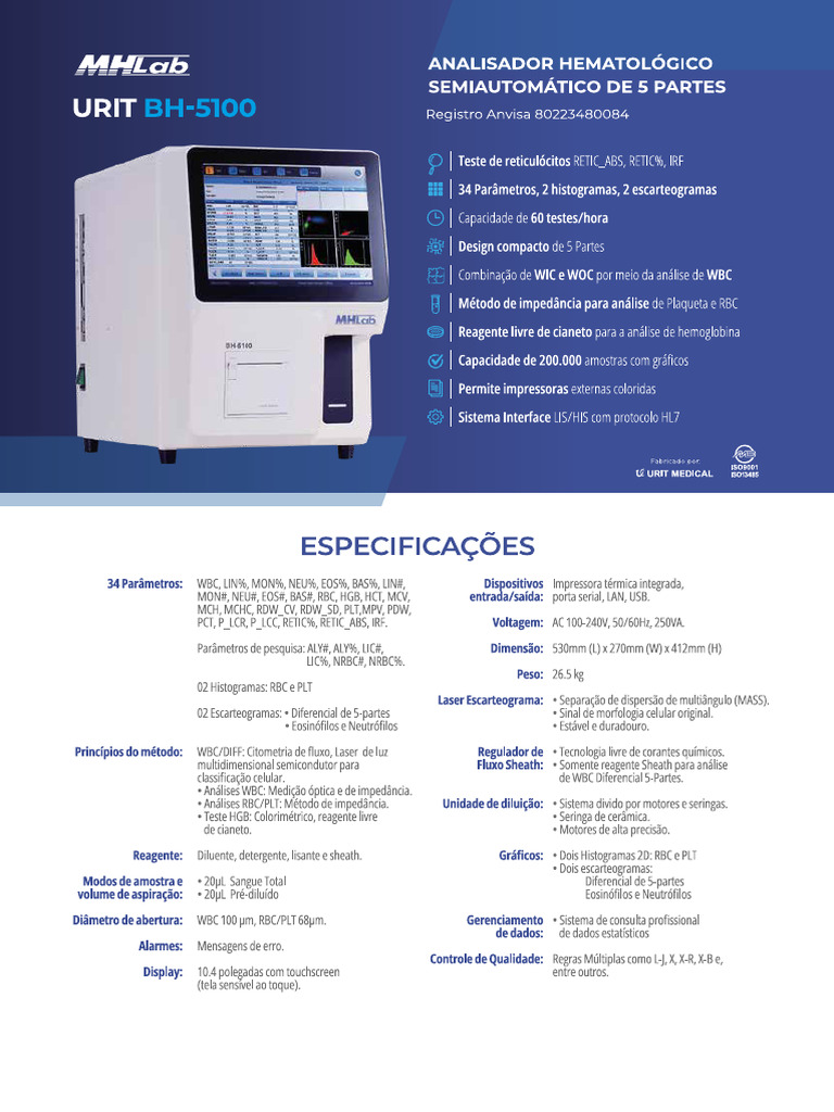 Folder Urit BH 5100 | PDF