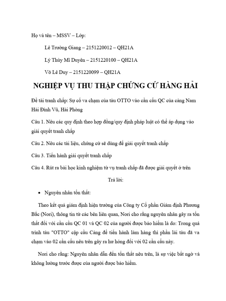 Thi KTHP NVTTCCHH | PDF