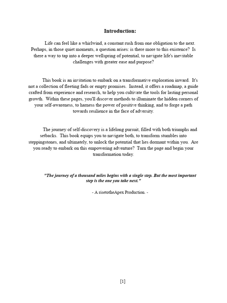 Book Final | PDF | Disciplines | Optimism