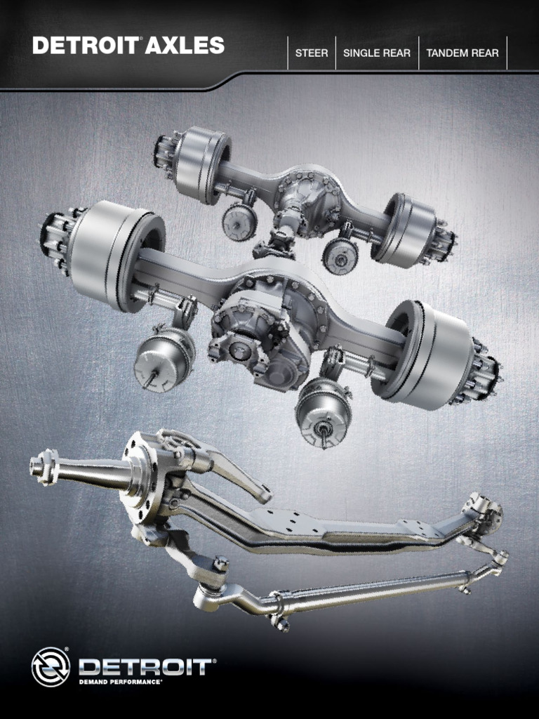 DTA Axles Specifications | PDF | Axle | Gear