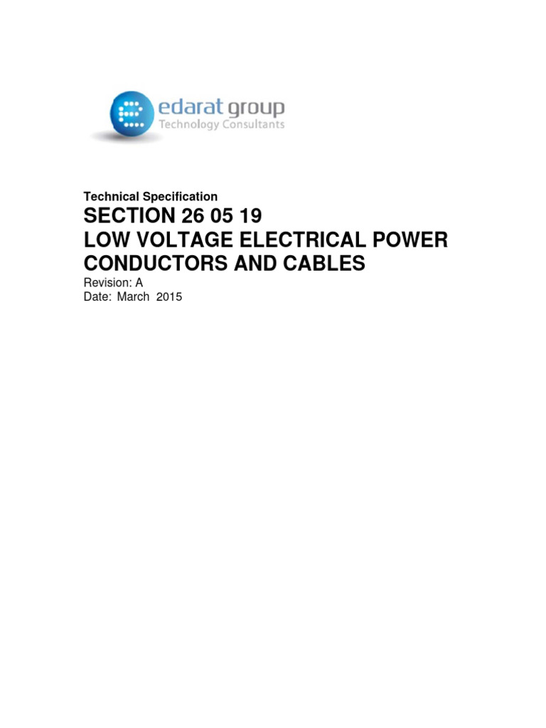LV Power Conductor and Cables | PDF | Insulator (Electricity) | Wire