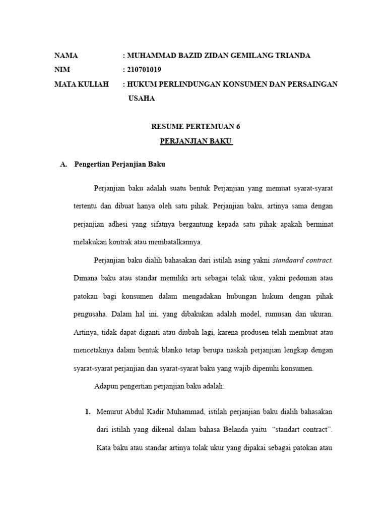 Resume Pertemuan 6 - Muhammad Bazid Zidan Gemilang Trianda (210701019 ...