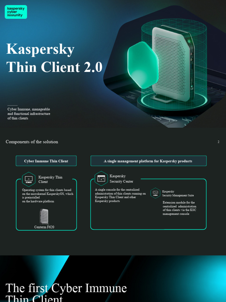 KTC 2 0 Technical Presentation ENG | PDF | Remote Desktop Services | Desktop Virtualization