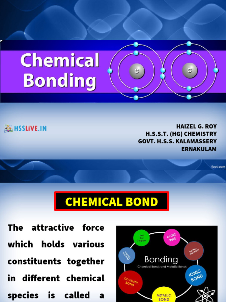 Hsslive-Xi-Ch-4-Slide-Chemical Bonding | PDF | Molecular Orbital ...