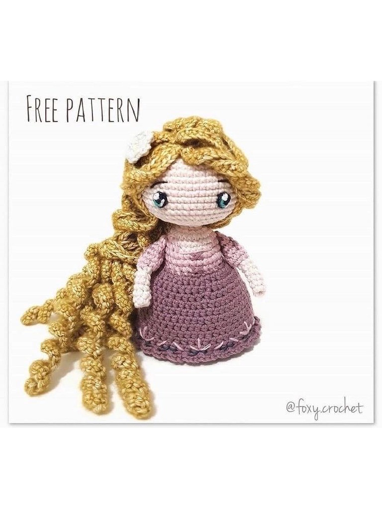 Rapunzel - by Foxy - Crochet | PDF