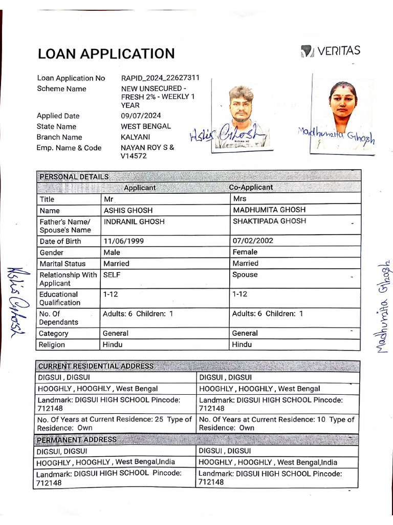 Applicationform 1 | PDF