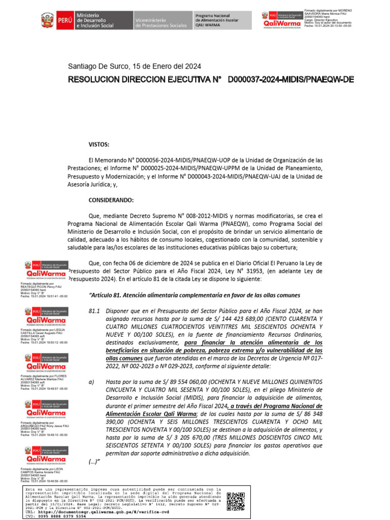 Ollas Comunes | PDF | Presupuesto | Educación primaria