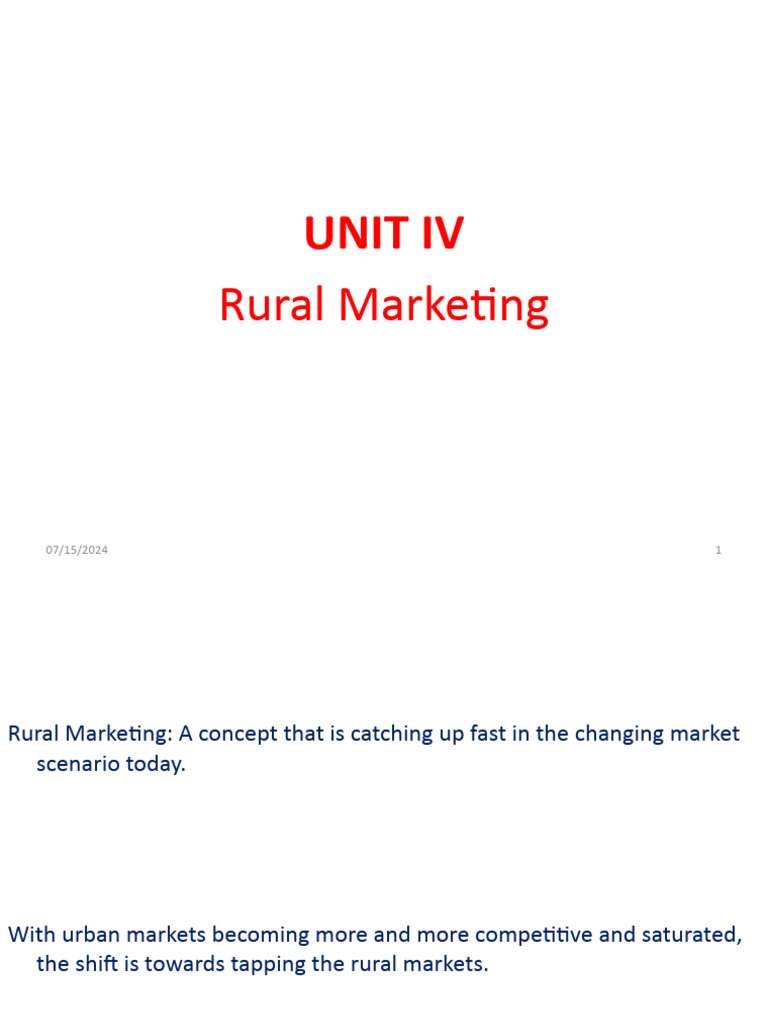 unit 4 | Download Free PDF | Nonprofit Organization | Marketing