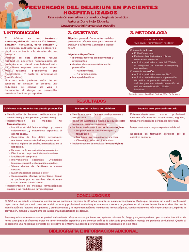 Poster PREVENCIÓN DEL DELIRIUM EN PACIENTES HOSPITALIZADOS | PDF ...