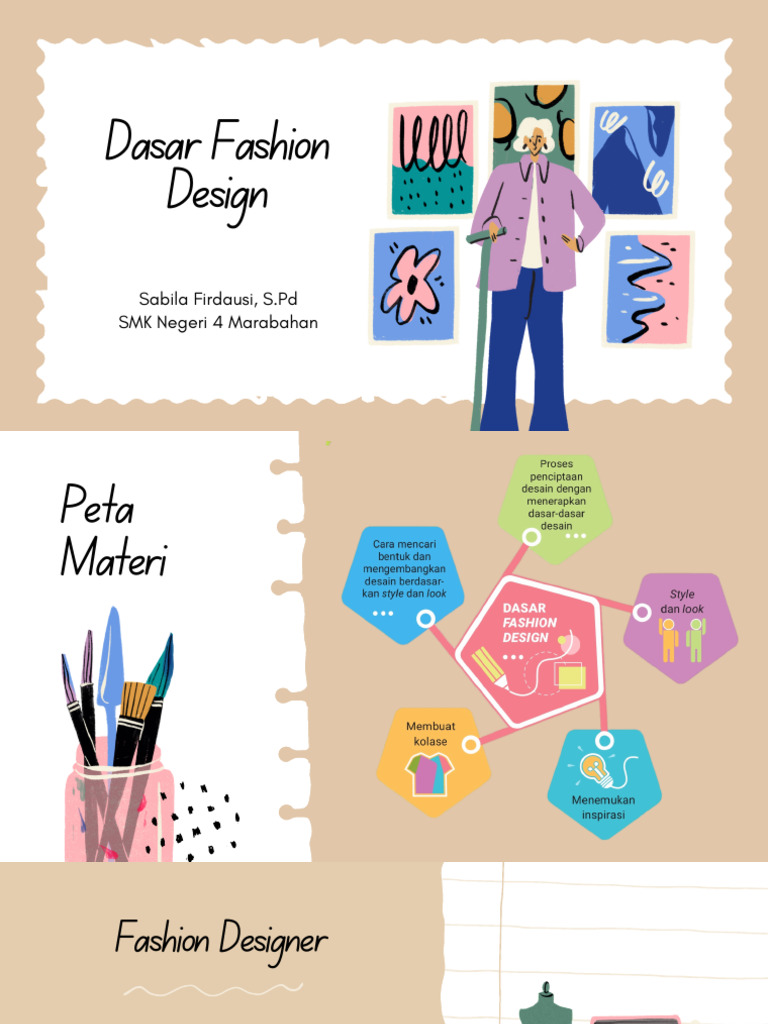 Dasar Fashion Design | PDF