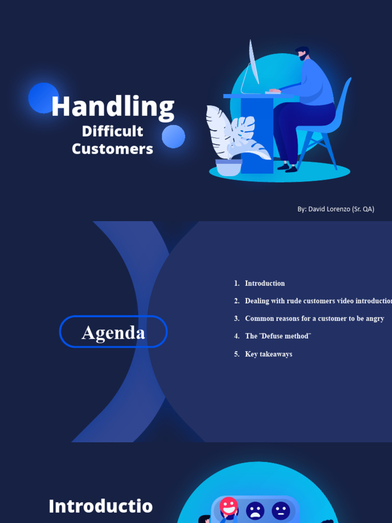 Handling Difficult Customers with Empathy | PDF | Empathy | Anger