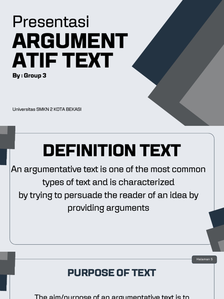 Apa Aja Yang Penditing PFD | PDF | Argument