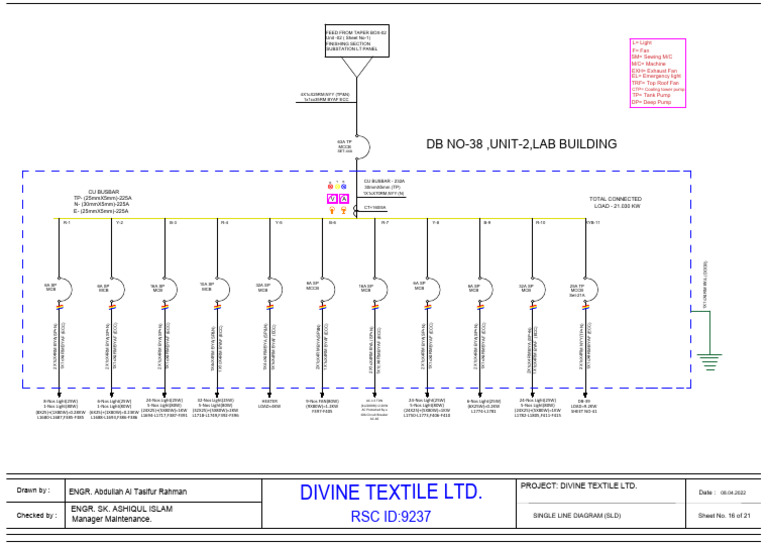 Divine Textile LTD.: RSC ID:9237 | PDF | Electric Power | Electrical Engineering