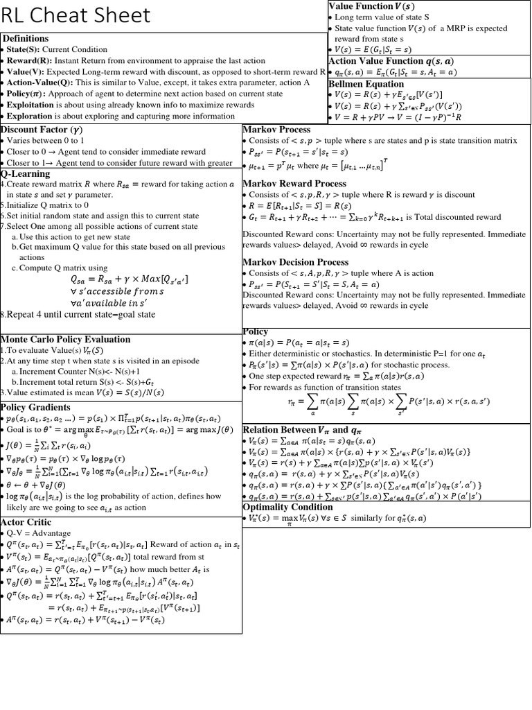 Reinforcement Learning | PDF | Machine Learning | Algorithms